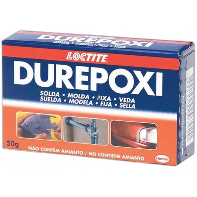 Massa Epoxi Durepoxi 50g ./ Kit Com 12 Peca - HENKEL LOCTITE - Adesivo ...