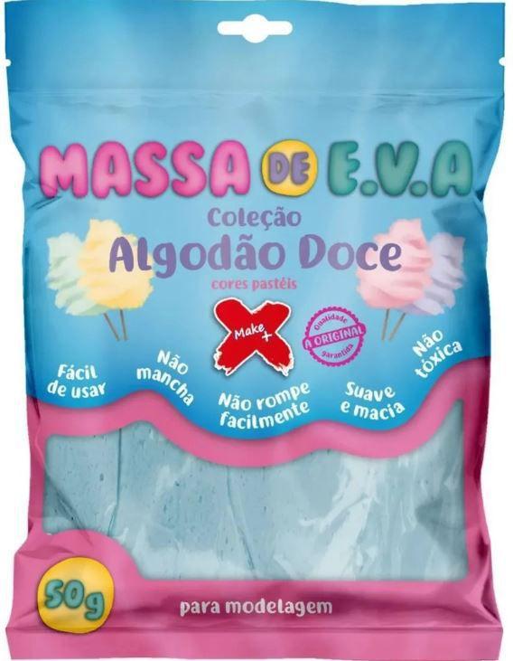 Massa Modelar Eva Artesanato 050 g Azul Pastel 13072 13072 - EVA ...