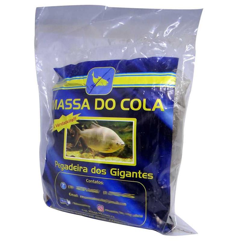 Massa para pesca Do Cola - 500 gramas - Massa do Cola - Isca Artificial ...