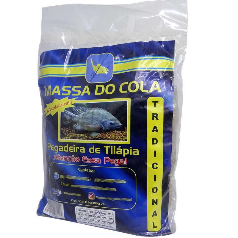 Massa para pesca Do Cola para tilapia - 500 gramas - Massa do Cola ...