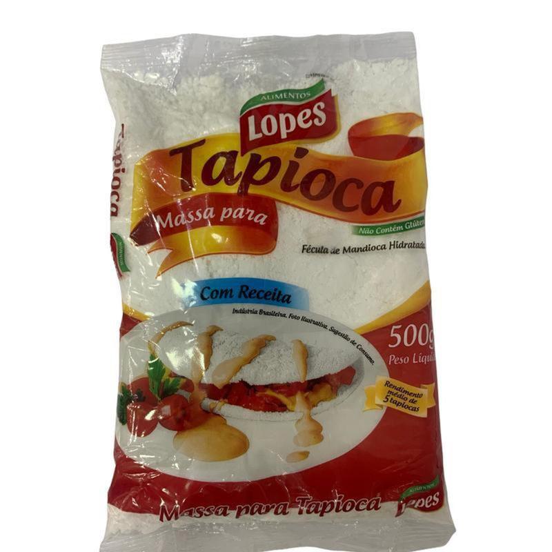 Massa Para Tapioca Lopes 500g - Tapioca - Magazine Luiza