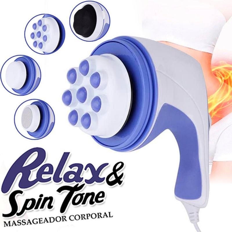 Massageador Elétrico Orbital 360º Corporal Relax Spin BIVOLTv - SPIN STONE BIVOLT - Massagem e ...