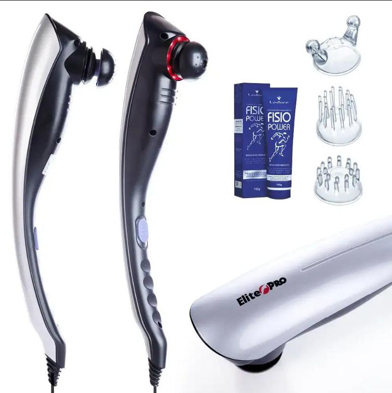 Massageador Elétrico Profissional Elite Pro Corporal Portátil Infra ...