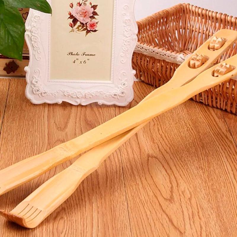 Massageador Mãozinha Para Costas Manual de Bambu 2 Pç - monaliza ...