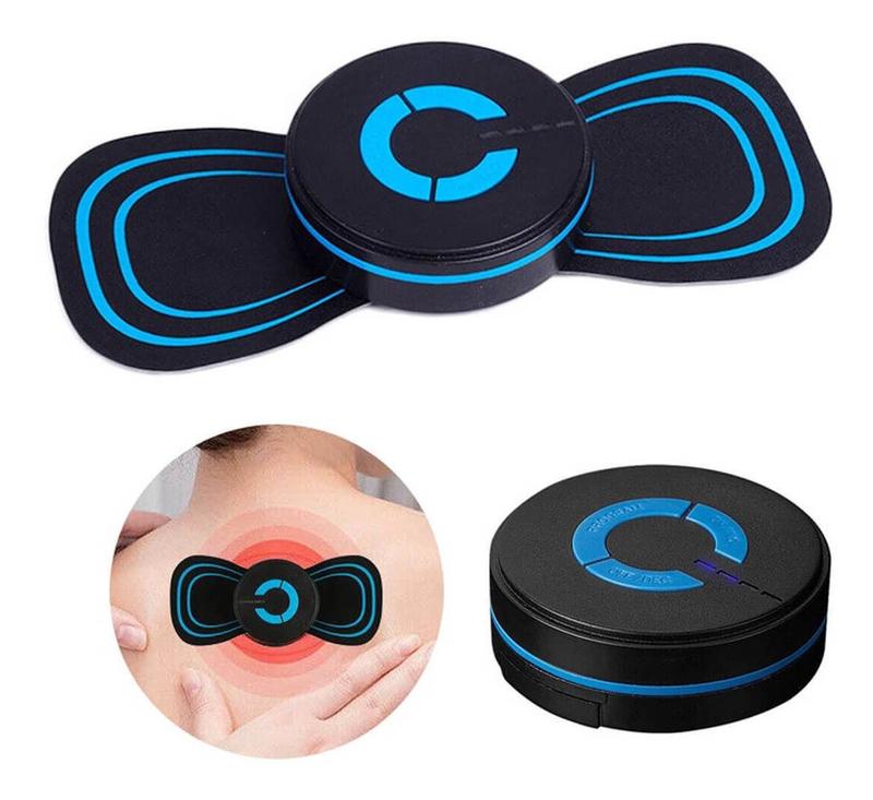 Massageador Portátil Recarregável Dor Pescoço Coluna Pernas ems ...