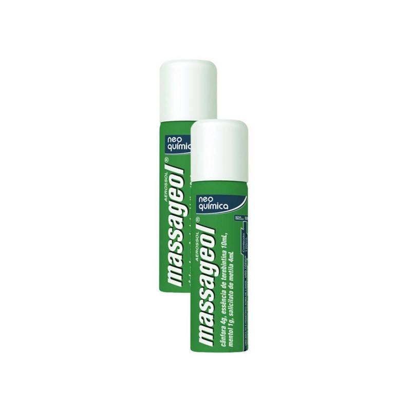 Massageol Aerossol Gelol 120Ml Kit Com 2Un - NEO - Medicamentos ...