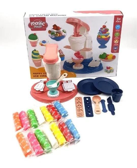 Massinha De Modelar Fabrica De Sorvete 32 Peças - DONY - Massinha ...
