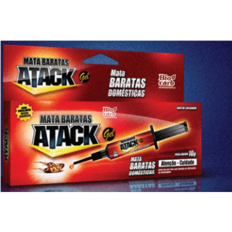 mata barata atack gel 10g - biocard - Inseticidas - Magazine Luiza