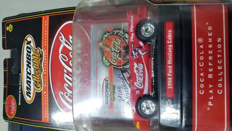 Matchbox Collectibles - Coca-Cola 1994 Mustang Cobra - Carrinhos e Cia ...