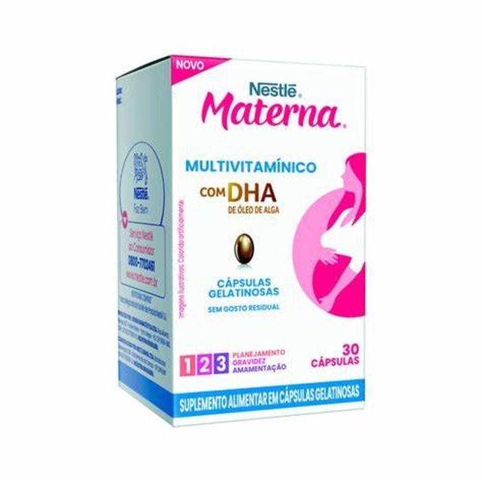Materna Multivitaminico Com 30 Casulas - NESTLE - Multivitamínico ...