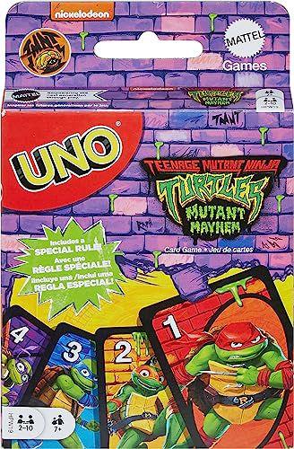 Mattel Games UNO Teenage Mutant Ninja Turtles Mutant Mayhe - Livros de ...