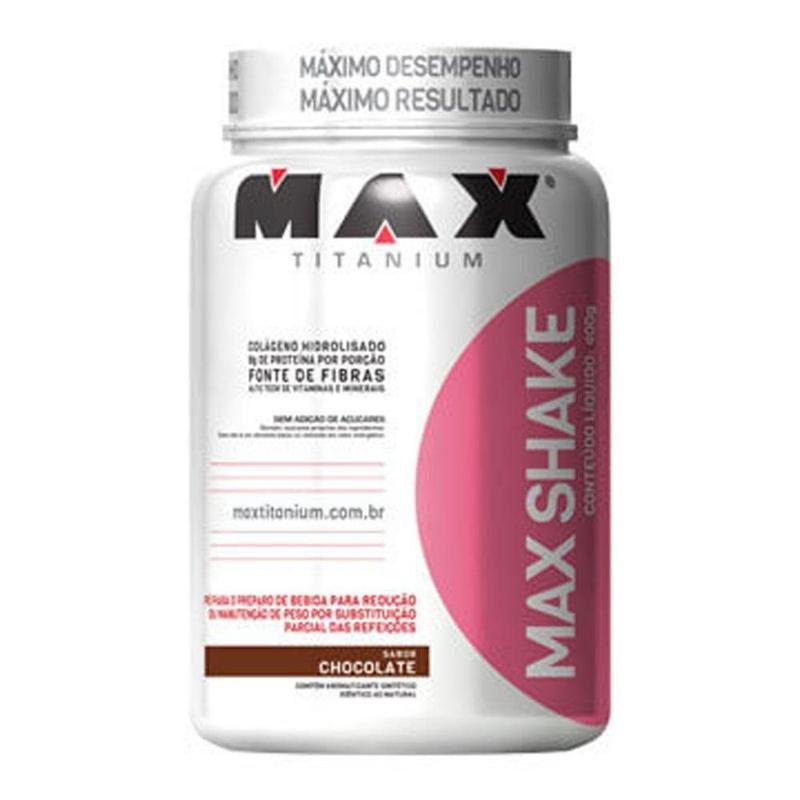 Max Shake 400 g - Max Titanium - Outros Suplementos Alimentares ...