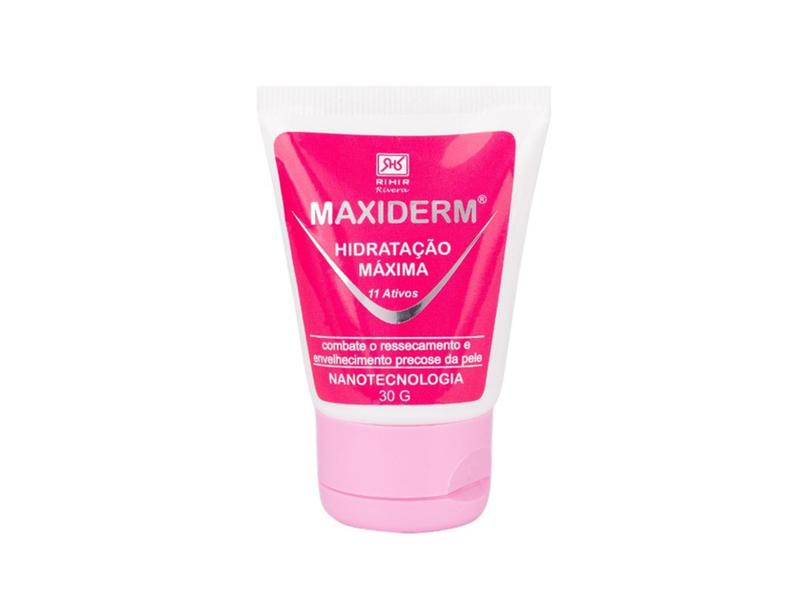 Maxiderm 30g - Nanotecnologia - Pele Ressecada - Rhr - Hidratante para ...