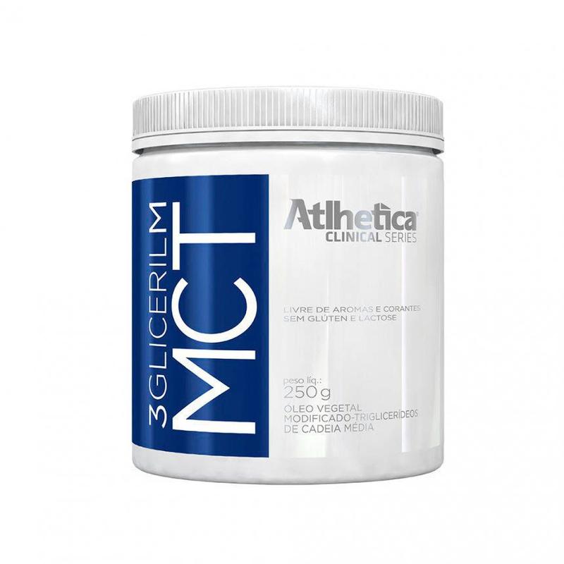 MCT - C8 + C10 (250g) - Padrão: Único - Atlhetica Nutrition - Produtos para Energia - Magazine Luiza