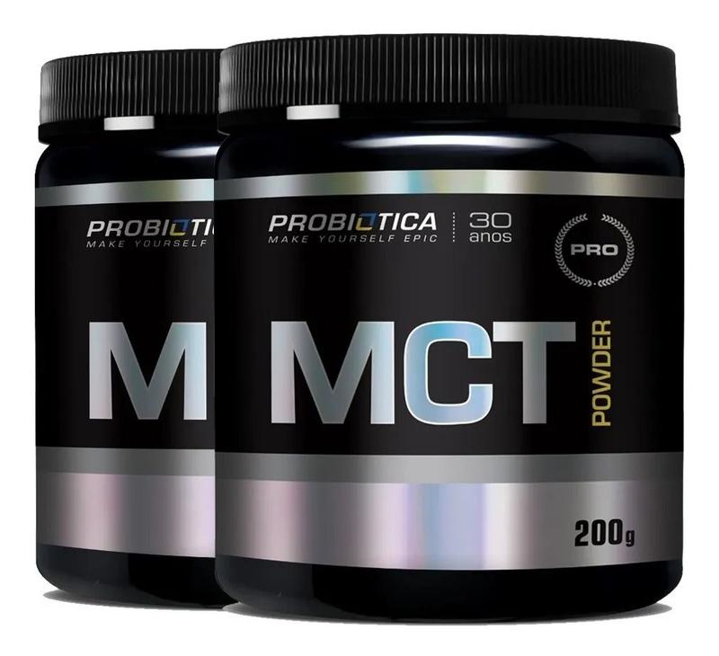 Mct Powder Puro 200g Probiotica Kit 2 Potes - Probiótica - Outros Moda ...