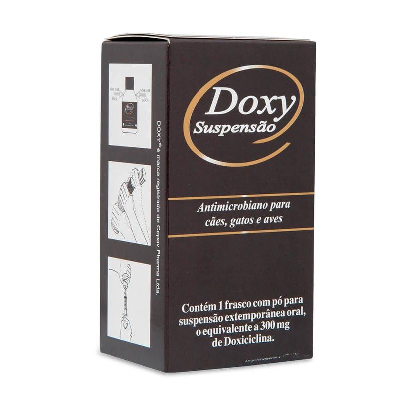 Medicamento Doxy Suspensão 300mg - CEPAV - Medicamentos - Magazine Luiza