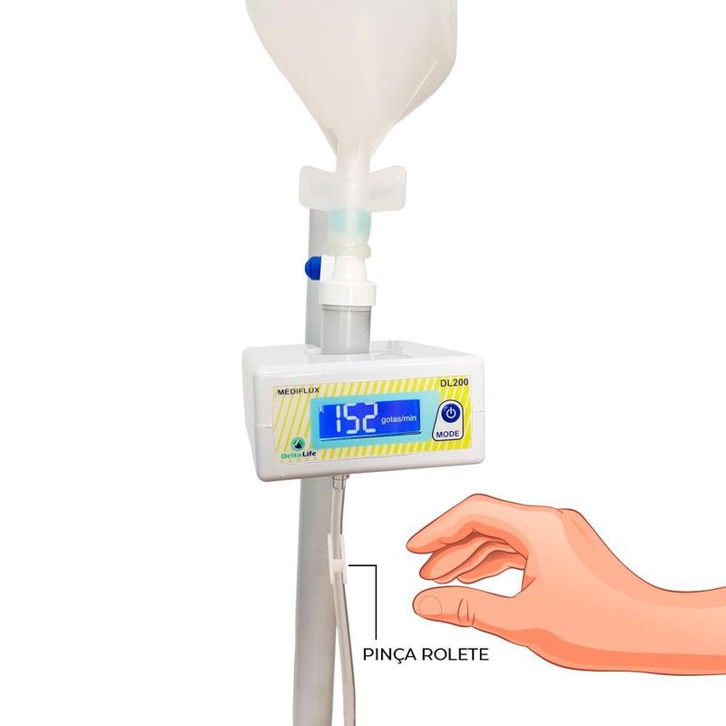 Medidor de fluxo de Soro - Mediflux - DL200 - Delta Life - Bebedouro ...