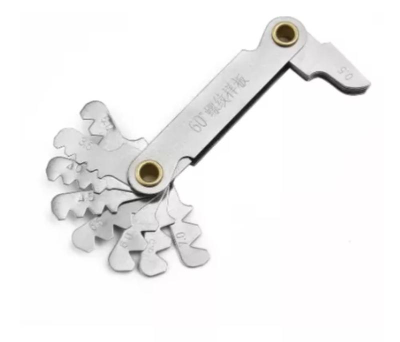 Medidor Passo Rosca Pente Calibrador 60 Graus - Pw Ferramentas ...