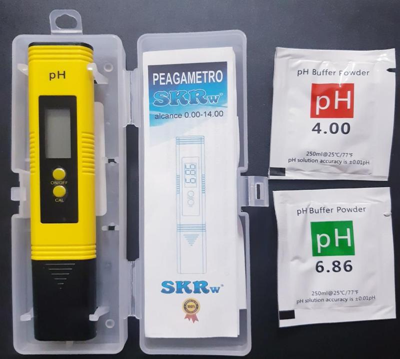 MEDIDOR PH - SKRw - PH PEAGAMETRO - 2016 - pHmetro / Medidor de pH ...