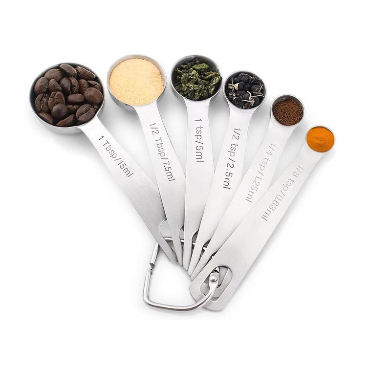 medidoras inox profissional medir ingrediente com 6 colheres - ASG ...