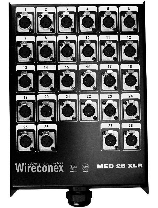 Medusa 28 Vias Wireconex Com Conectores - Equipamento de Áudio ...