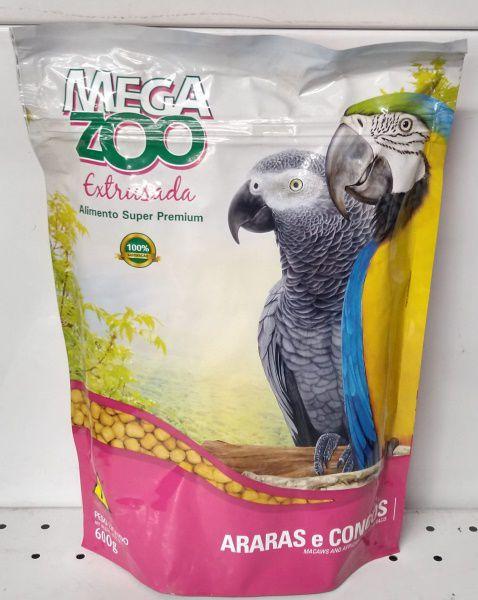 Mega Zoo Extrusada Arara/Congo 600g - Outros Pets - Magazine Luiza