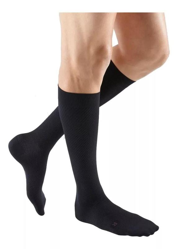 Meia Compressiva For Men Supreme Panturrilha 15-20 Preta - Medi - Meia ...