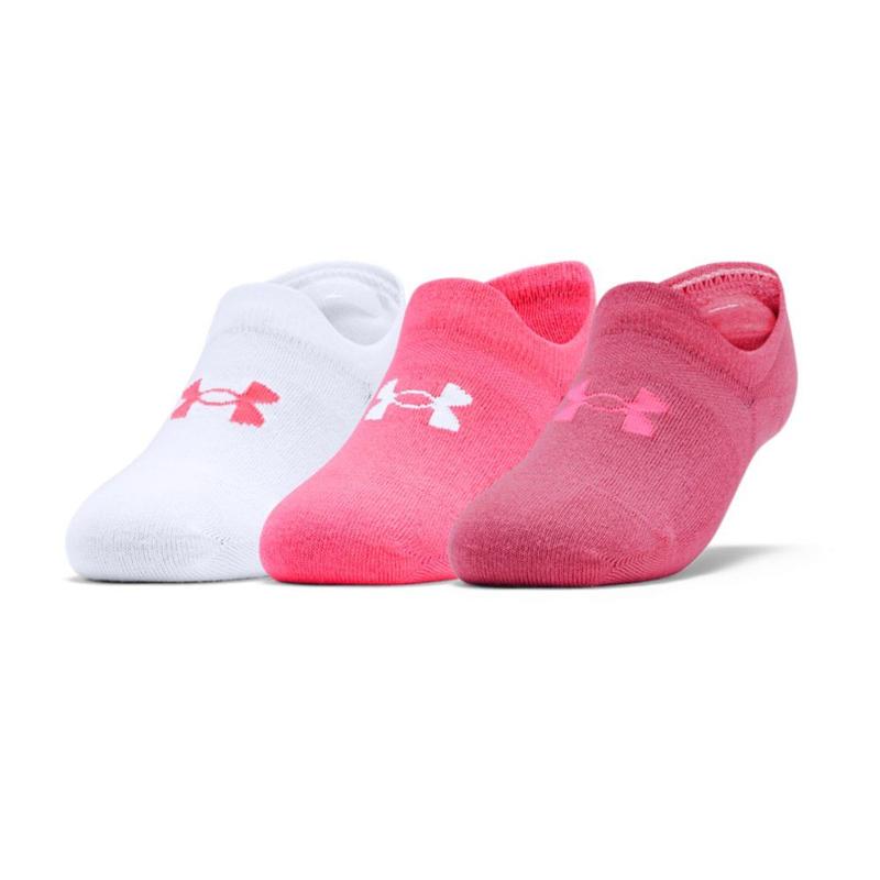 Meia Unissex Under Armour Invisivel - Pacote com 3 Pares - Meia ...