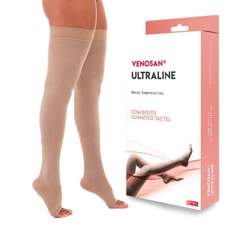 Meia Venosan 20-30mmhg Ultraline 4000 Agh 7/8 Pé Aberto - Meia ...