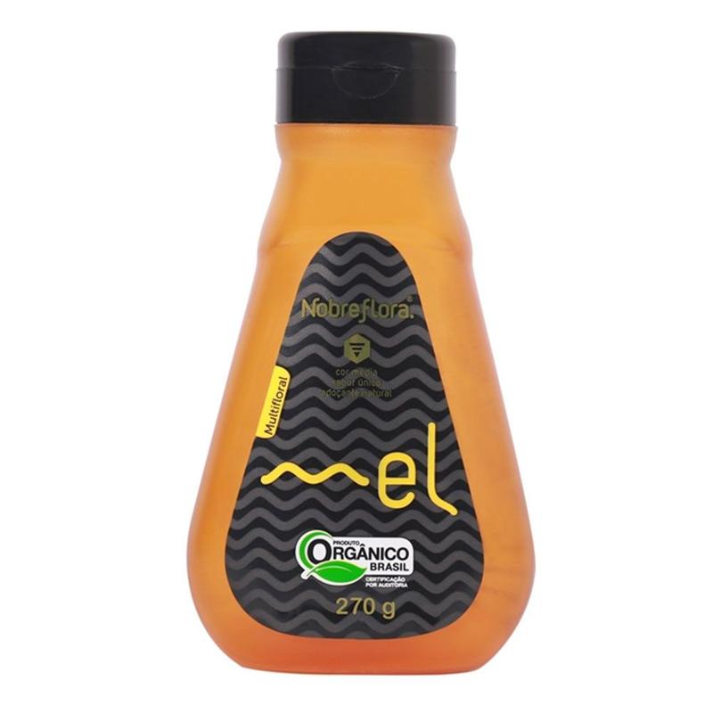 Mel Orgânico Multifloral Nobreflora Bisnaga 270g - Mel - Magazine Luiza