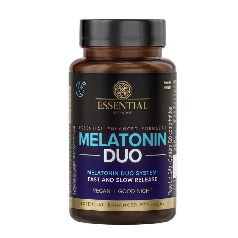 Melaton Duo 21mg 120 Comprimidos Essential Nutrition - Vitaminas A-Z ...