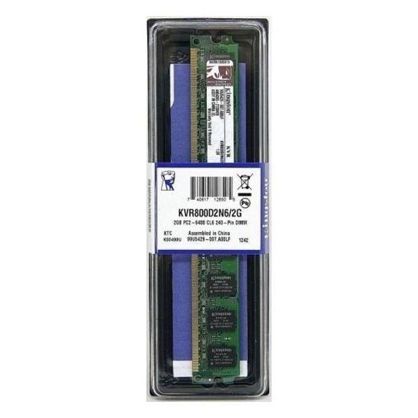 Memoria 2gb Ddr2 800 Desktop KVR800D2N6/2G kingston - Memória RAM ...