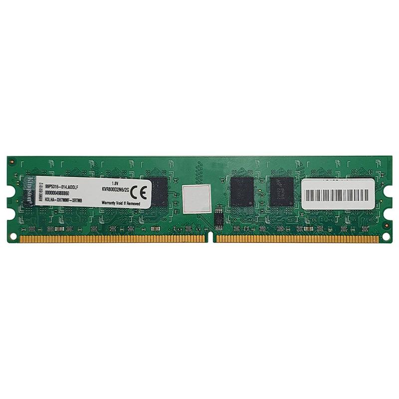 Memória 2GB Kingston, DDR2, 800MHz, CL6 - KVR800D2N6/2G - Memória RAM ...