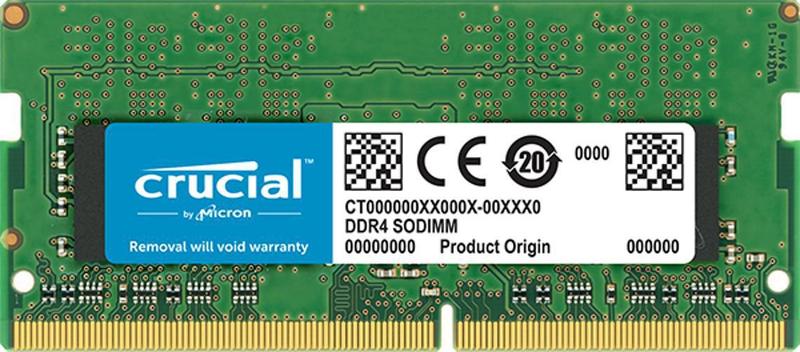 Memória Ddr4 8Gb 2400Mhz Para Notebook Crucial Ct8G4Sfs824A - Memória ...