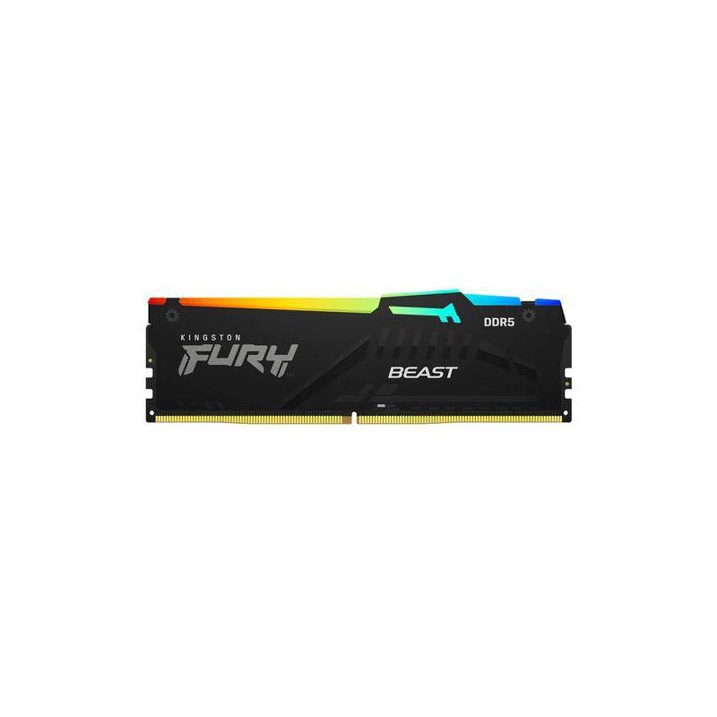 Memória Ddr5 8Gb 6000 Kingston Fury Beast Rgb Blk - Memória RAM - Magazine Luiza