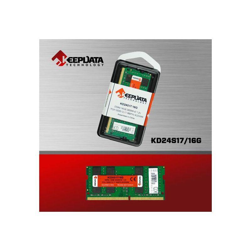 Memória Nb Ddr4 16Gb 2400 Keepdata Kd24S17 16G - Memória RAM - Magazine ...
