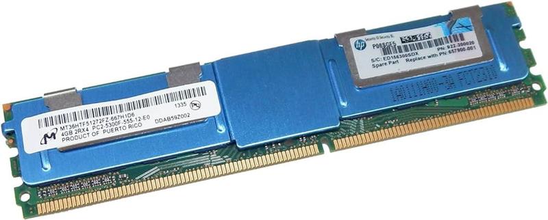 Memoria ram ddr2 hp 4gb 2rx4 pc2-5300f - Memória RAM - Magazine Luiza