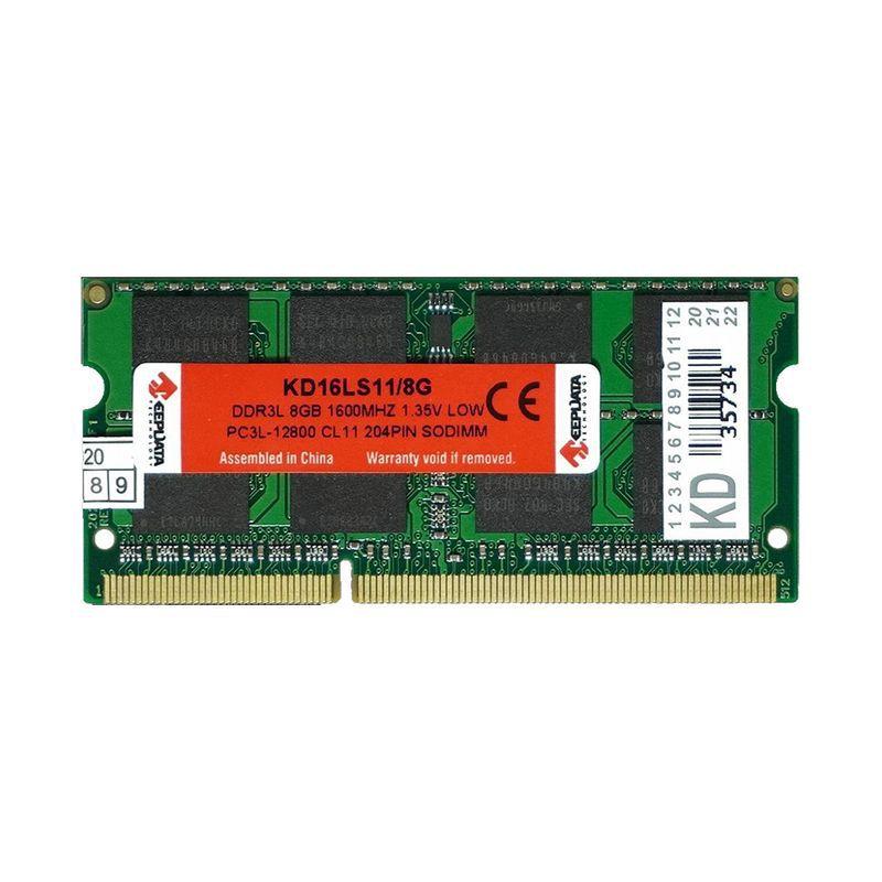 Memória Ram Ddr3L So Dimm Keepdata 1600 Mhz 8 Gb Kd16Ls11 8G - Memória ...