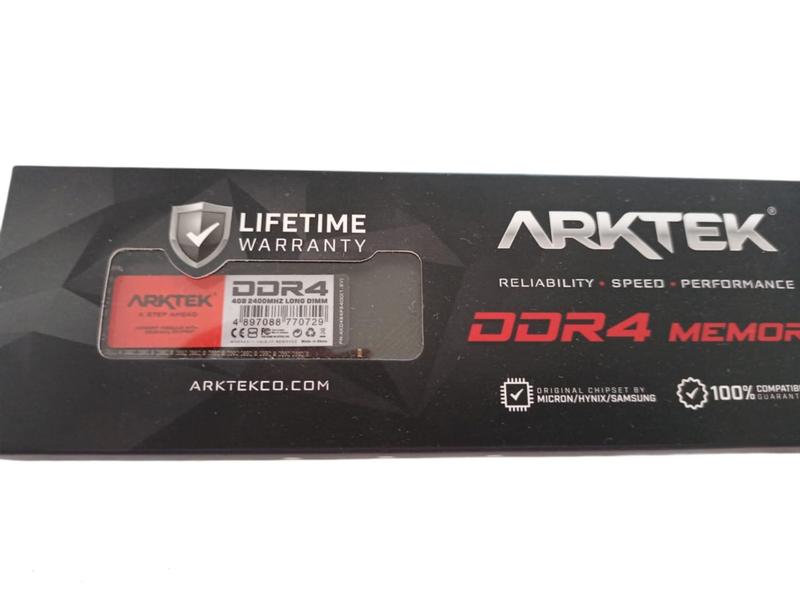 Memoria Ram Ddr4 4gb 1x4gb 2400mhz - ARKTEK - Memória RAM - Magazine Luiza