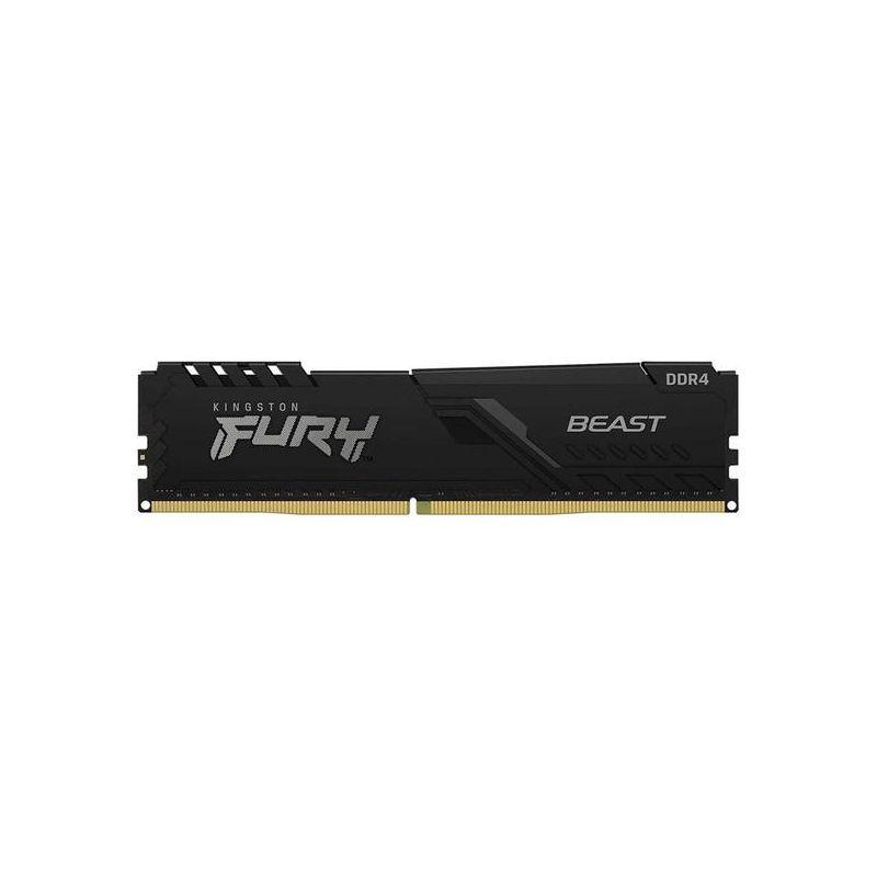 Memória Ram Ddr4 Kingston 3600 Mhz 16 Gb Fury Beast Kf436C18Bb Preto ...