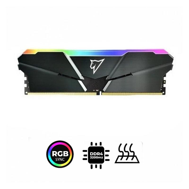 Memoria Ram Ddr4 Rgb 8gb (1x8gb) Netac Shadow 3200mhz - Memória RAM ...