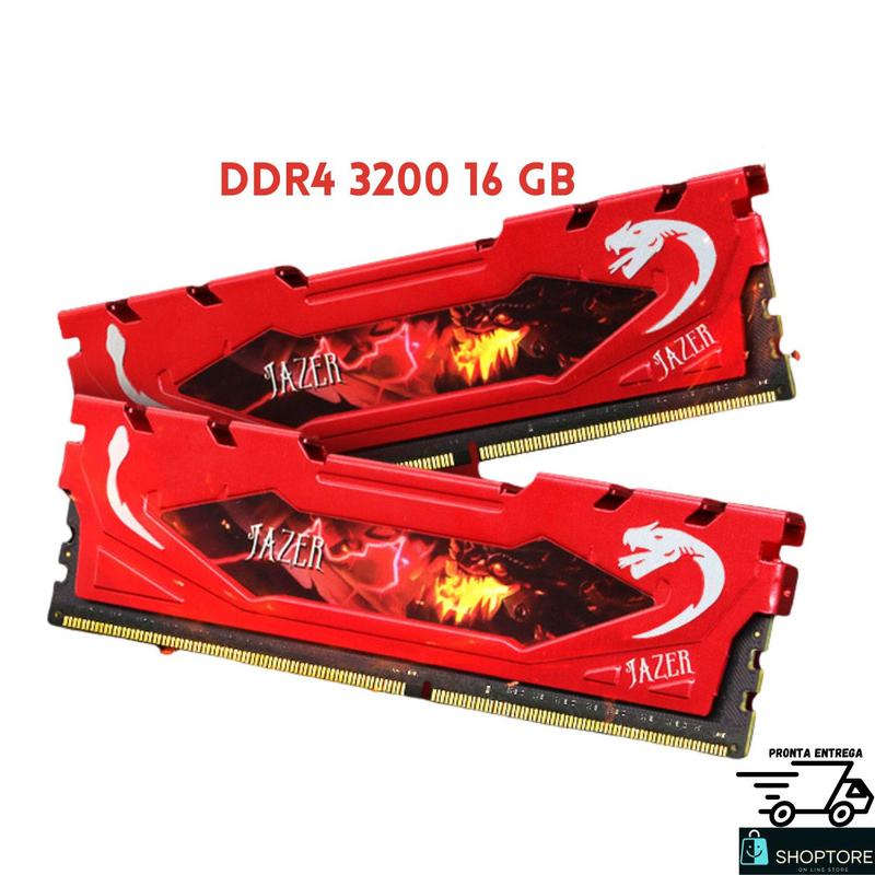 Memória Ram Jazer 16 Gb Ddr4 3200mhz Sem Rgb - Memória RAM - Magazine Luiza