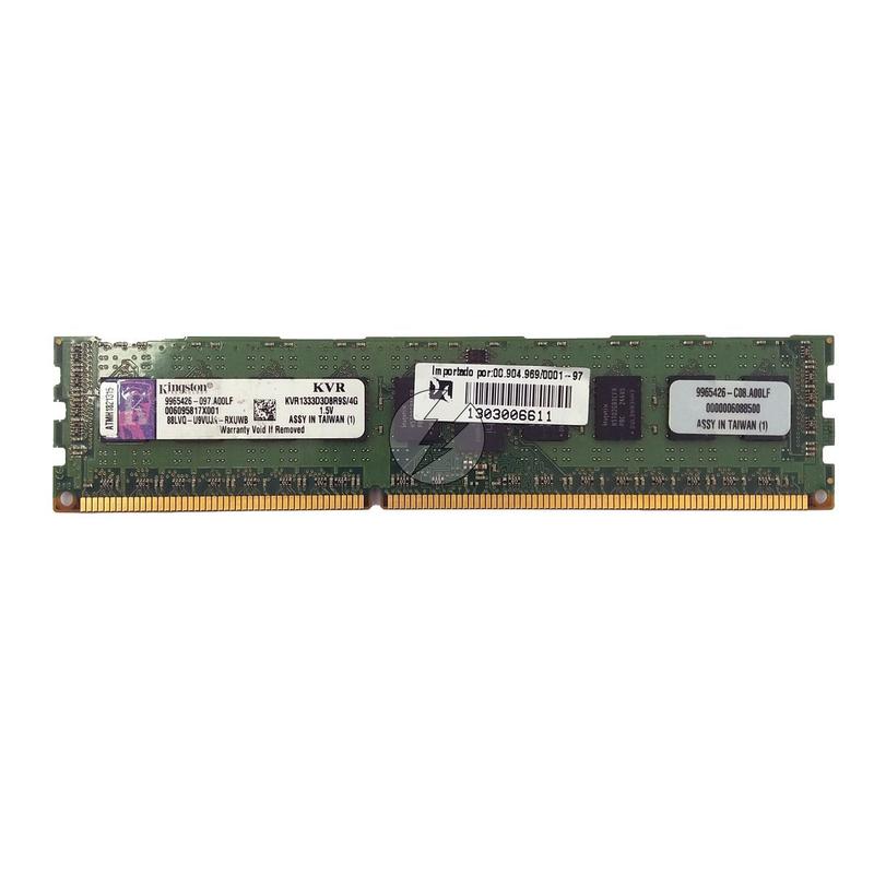 Memória RAM Kingston KVR1333D3D8R9S/4G Chip Elpida: DDR3, 4GB, 2Rx8 ...
