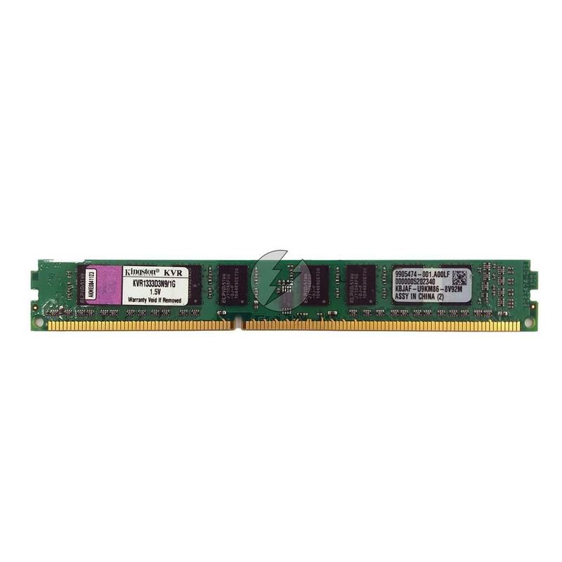 Memória RAM Kingston KVR1333D3N9/1G: DDR3, 1GB, 1333, UDIMM - Memória RAM - Magazine Luiza