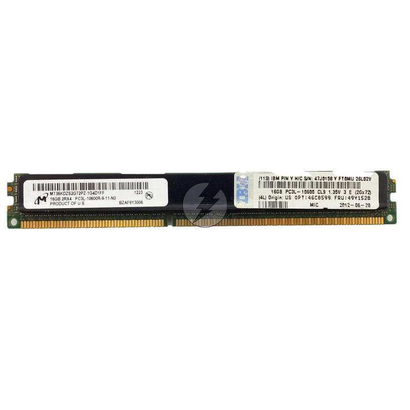 Memória RAM Micron MT36KDZS2G72PZ-1G4D1HF 47J0158 49Y1528: DDR3L, 16GB ...
