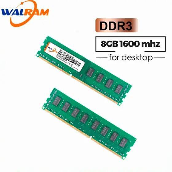 Memória Ram Para Desktop Walram 8Gb 1600 Mhz Ddr3 - WALRAM COD ...