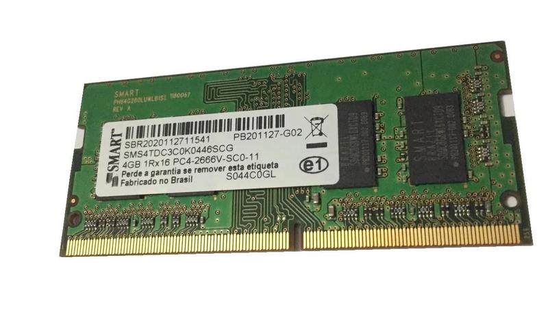 Memória Smart 4GB DDR4 pc4 2666a Notebook - smart - Memória RAM ...