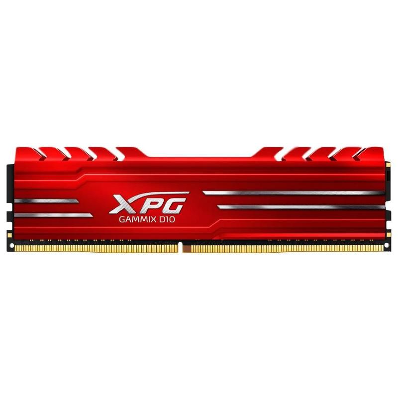 Memória XPG Gammix D10, 16GB, 3200MHz, DDR4, CL 16, Vermelho ...