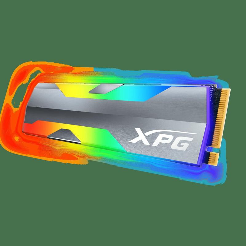 MEMÓRIA XPG M.2 500GB SPECTRIX S20G 2280 PCle GEN3x4 SSD - SSD ...