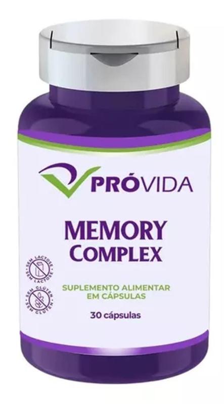 Memory Complex-30 Cáps (fórmula Avançada P/ Memória E Foco) - PRO VIDA ...